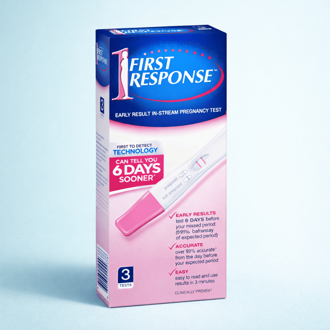 First Response In-stream Pregnancy test - 3 tests – Hapū Helpers